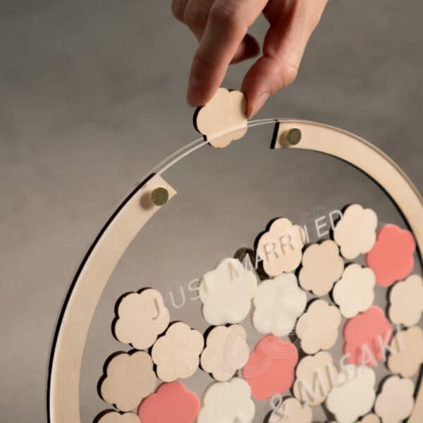 【ゲスト参加型】少人数対応のゲストのお名前が入れられる結婚証明書/mcs19 | Bellwedy